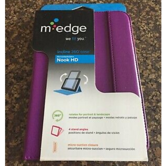 m edge | Tablets & Accessories | Medge Incline 36 Case For Nook Hd ...